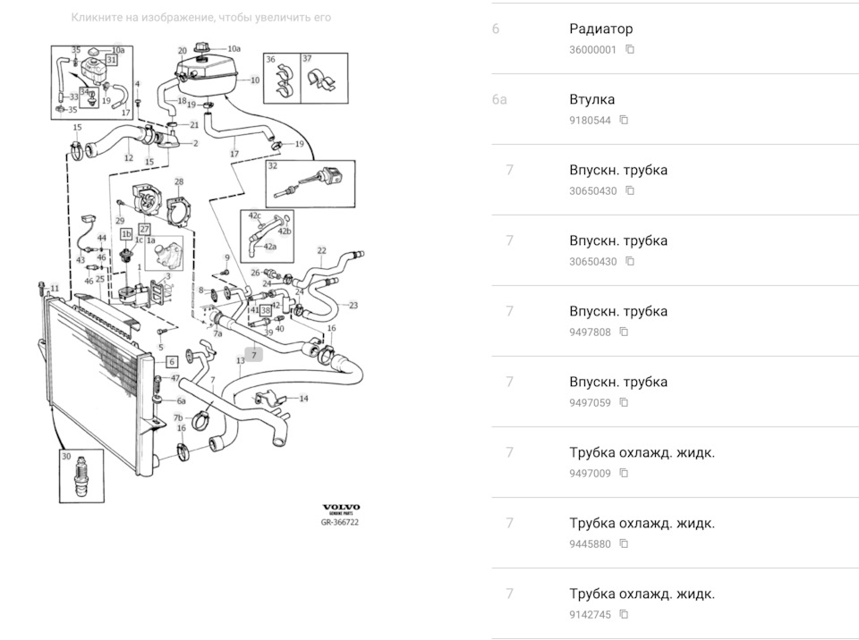 Трубочка и докукомплектация (16) — Volvo S70, 2,3 л, 1999 года | визит ...