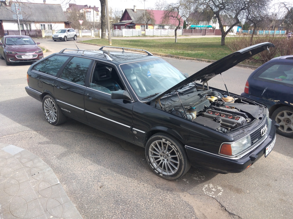 Весна, пасха, катаемся по области — Audi 200 (C3), 2,2 л, 1989 года ...