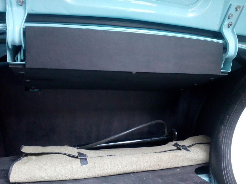 Организация пространства в багажнике — ГАЗ 21 2 5 л 1960 года своими руками Drive2