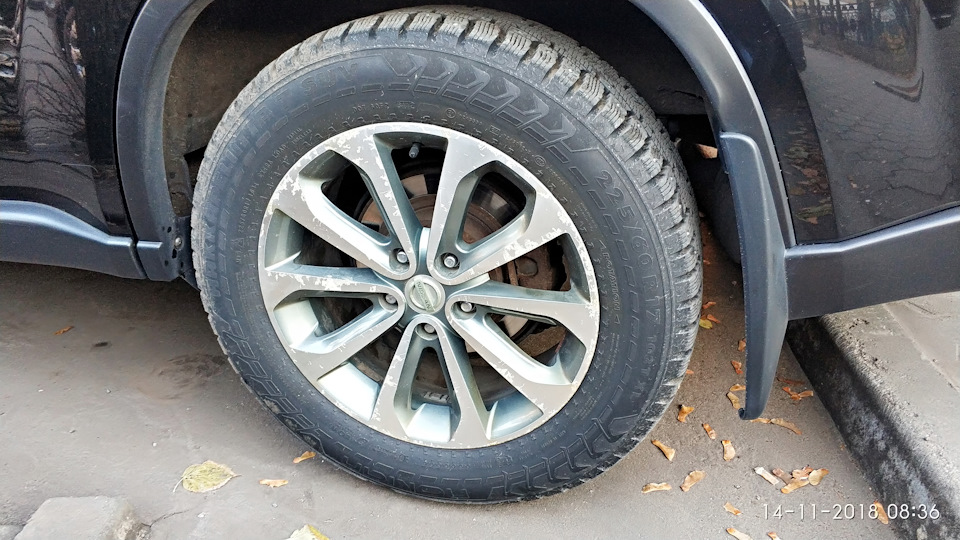 Пришла пора переобуваться — Nissan X-Trail II, 2,5 л, 2011 года | шины ...