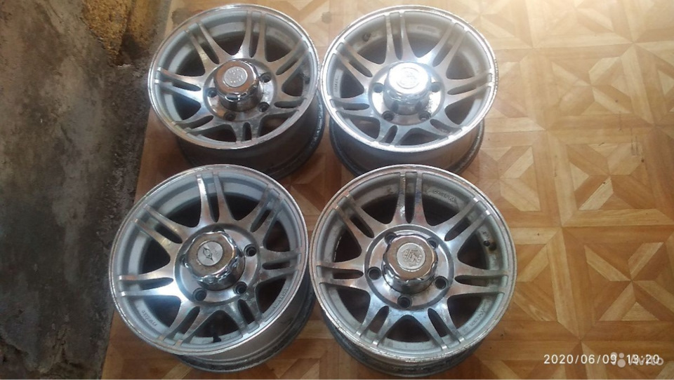 R14,5x139/7, 7J, ET-0. VIA JIL-T. — ГАЗ 2410, 2,4 л, 1987 года ...
