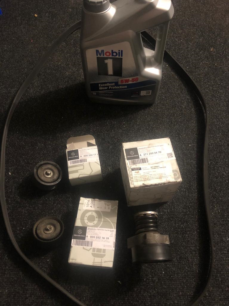 Плановое ТО и переход на 5w50 — Mercedes-Benz E-Class (W212), 1,8 л ...