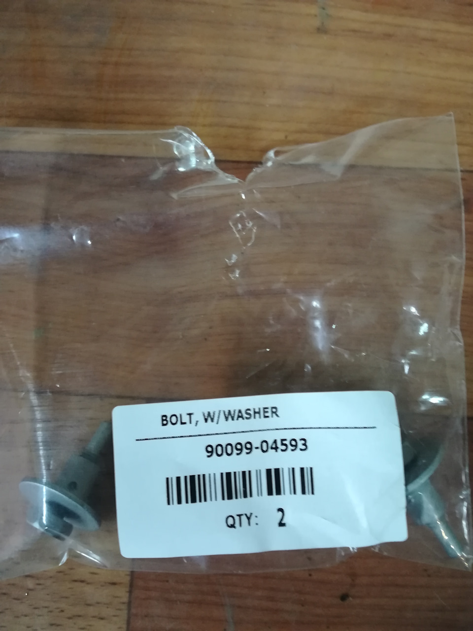 Оригинальные болты крепления воздушного фильтра — Toyota Camry (XV30 ...