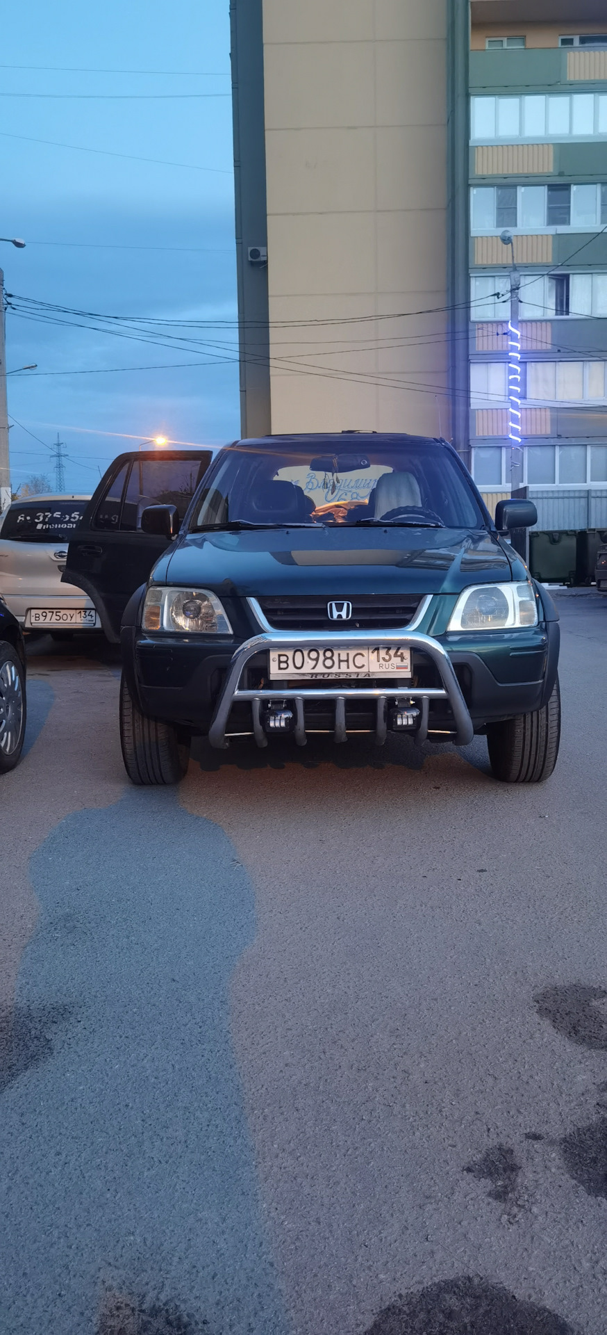 Туманки — Honda CR-V (RD1/RD2), 2 л, 2001 года | стайлинг | DRIVE2