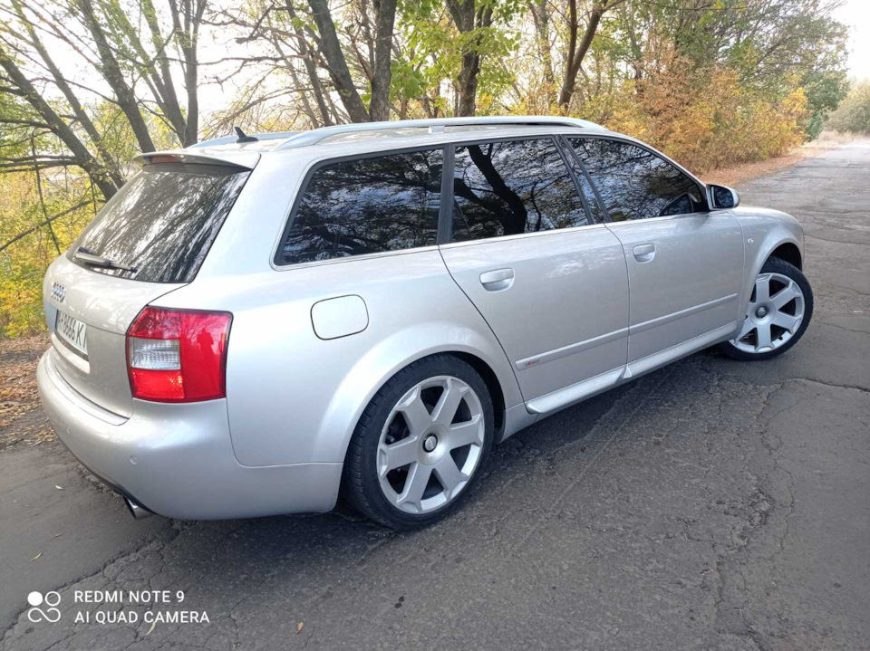 #74. Ronal Avus III R18 — Audi A4 Avant (B6), 2,5 л, 2004 года ...