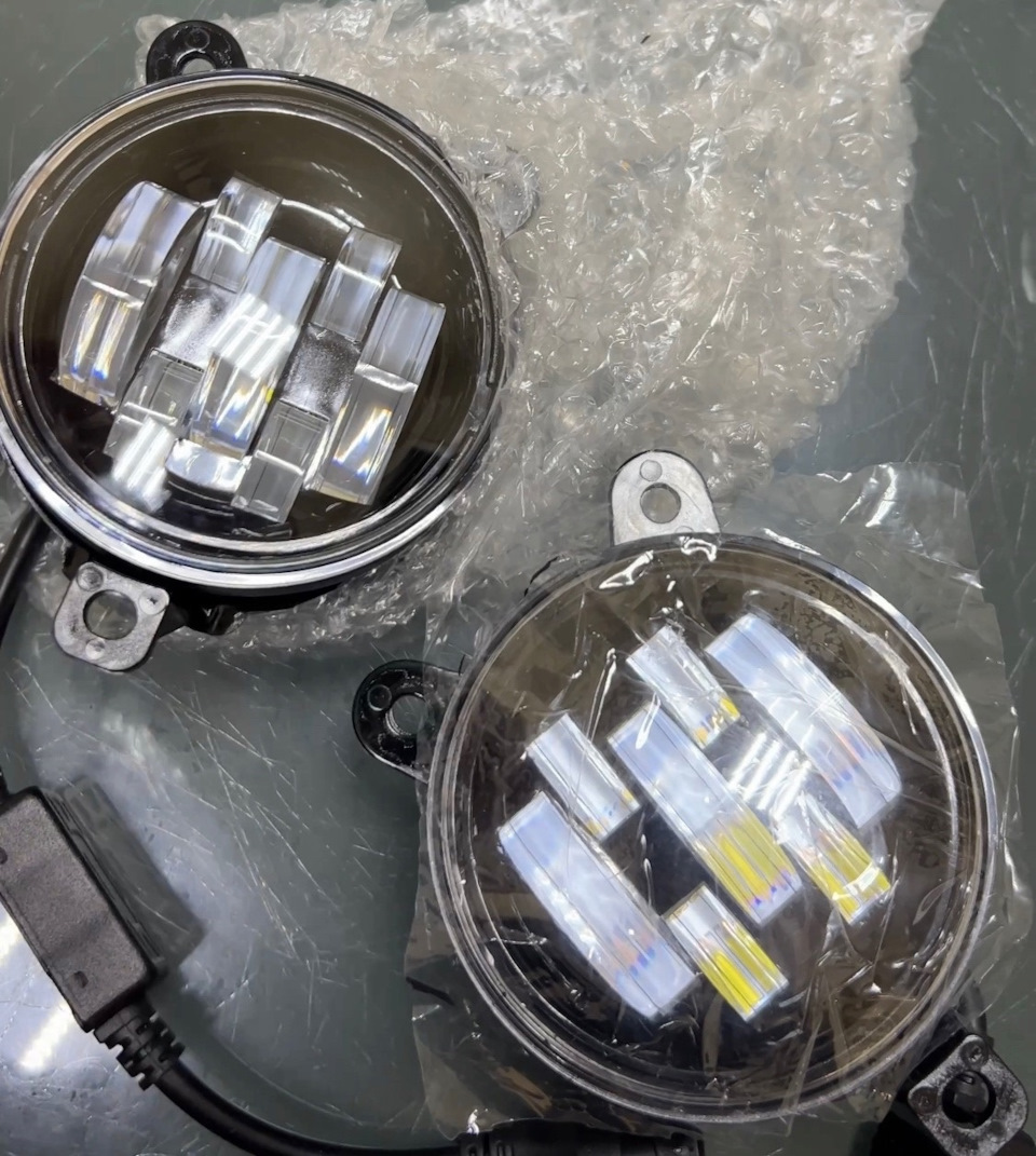 LED модули в ПТФ BMW e34 — BMW 5 series (E34), 2,5 л, 1991 года ...