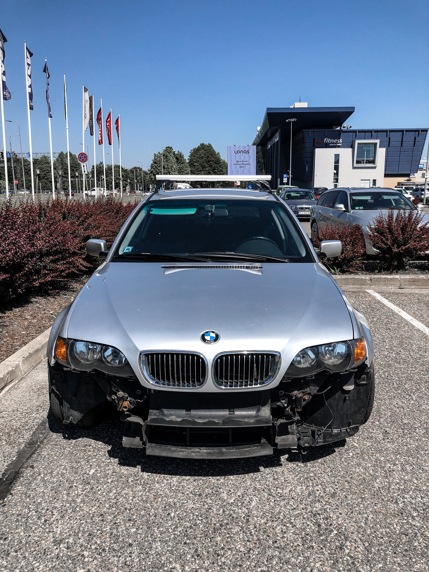 Смена морды е46 компакту — BMW 3 series Compact (E46/5), 1,8 л, 2004 ...
