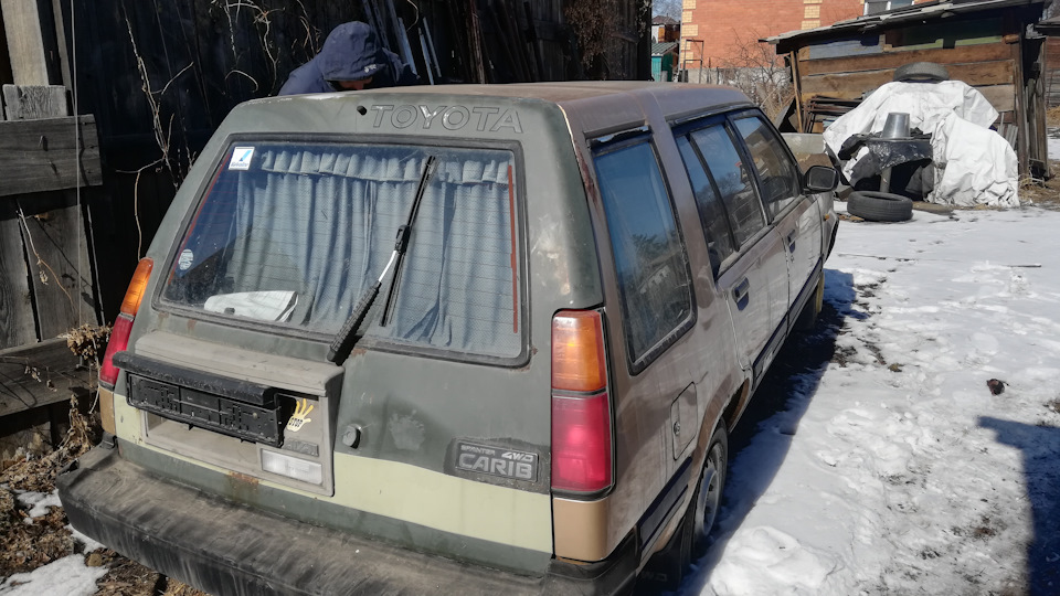 Toyota Sprinter Carib (AL25G) 1.5 бензиновый 1987 | на DRIVE2