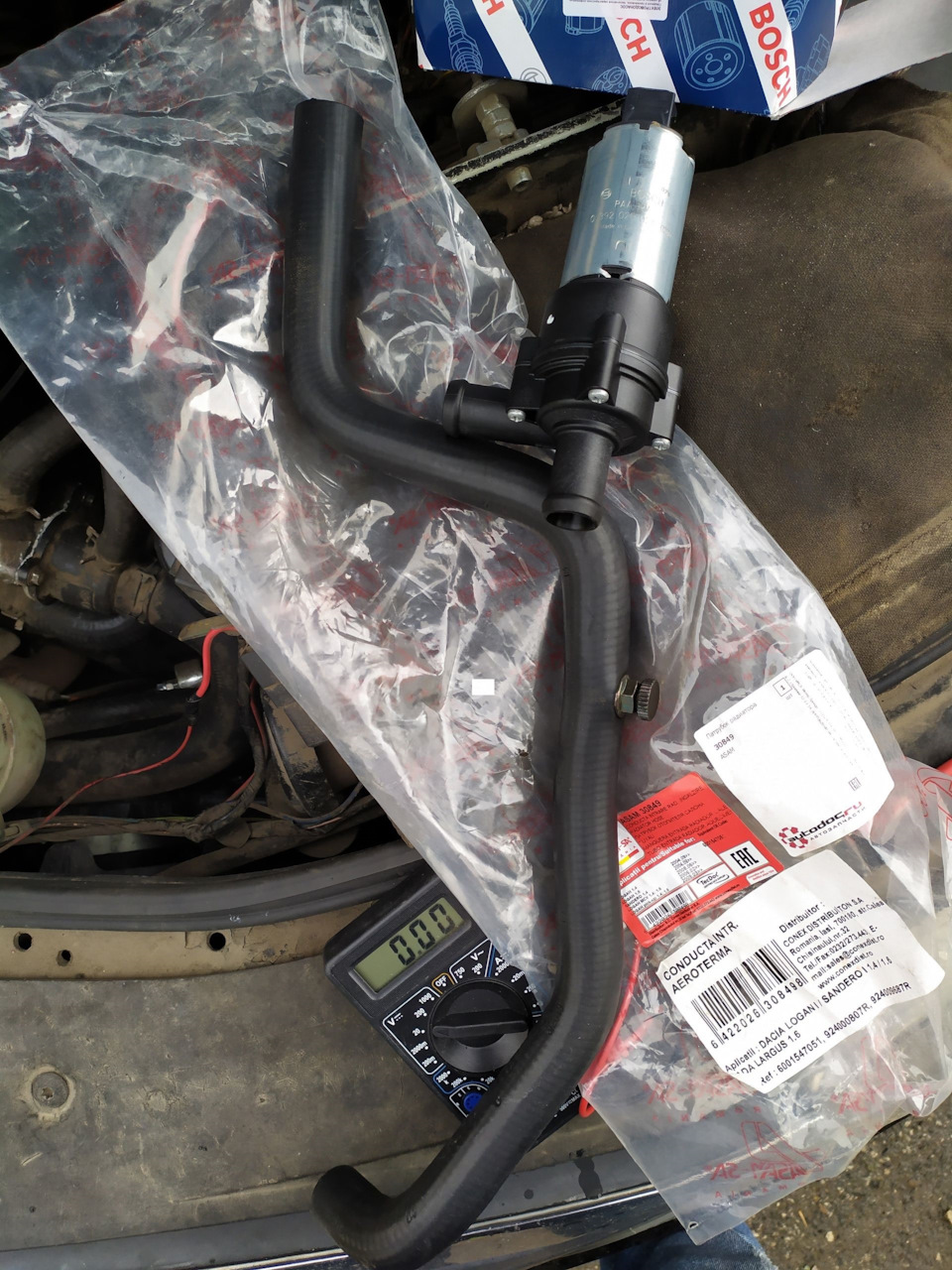 924000807R Шланг подвод радиат отоп RENAULT | Запчасти на DRIVE2