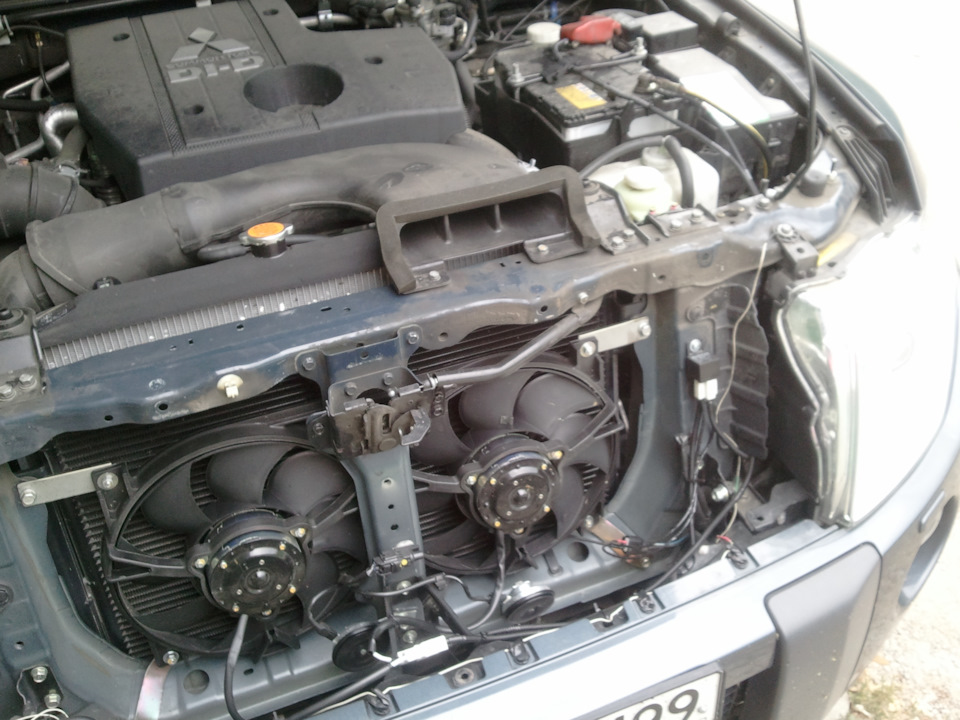 Радиатор АКПП — Mitsubishi Pajero (4G), 3,2 л, 2009 года | тюнинг | DRIVE2