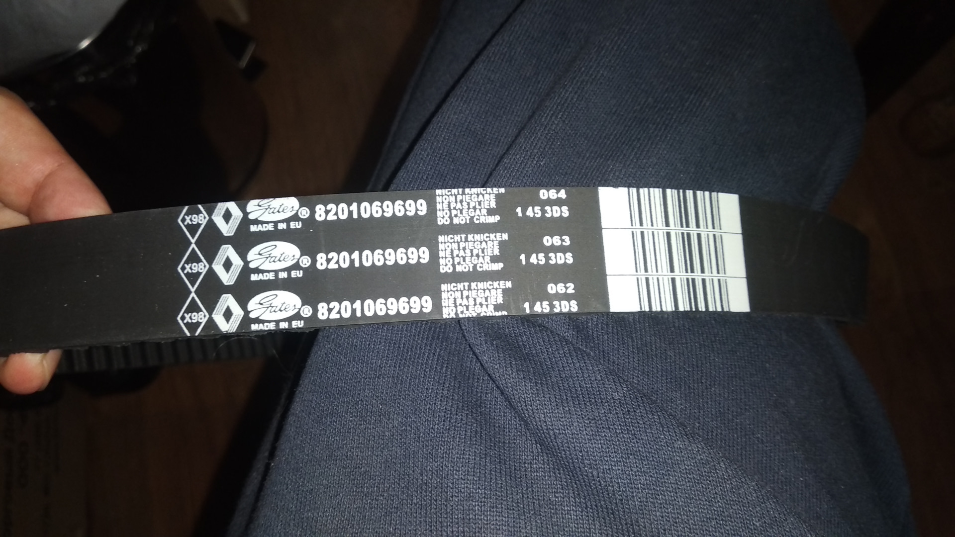 комплект ГРМ тот ли купил? — Renault Sandero Stepway (2G), 1,6 л, 2018 ...