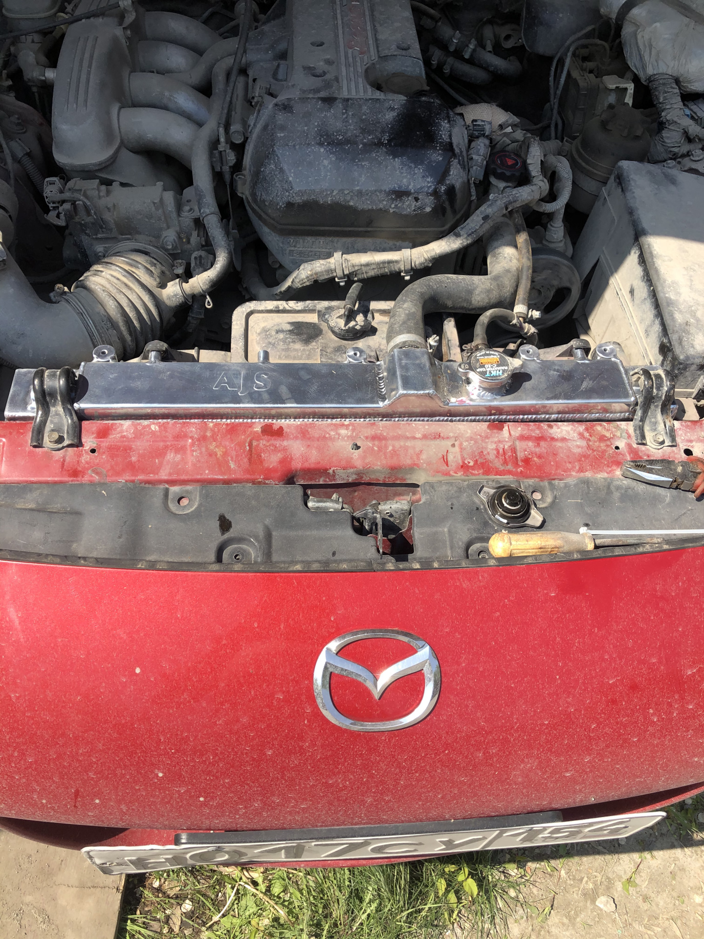 Охлаждение — Mazda RX-8, 2 л, 2004 года | запчасти | DRIVE2