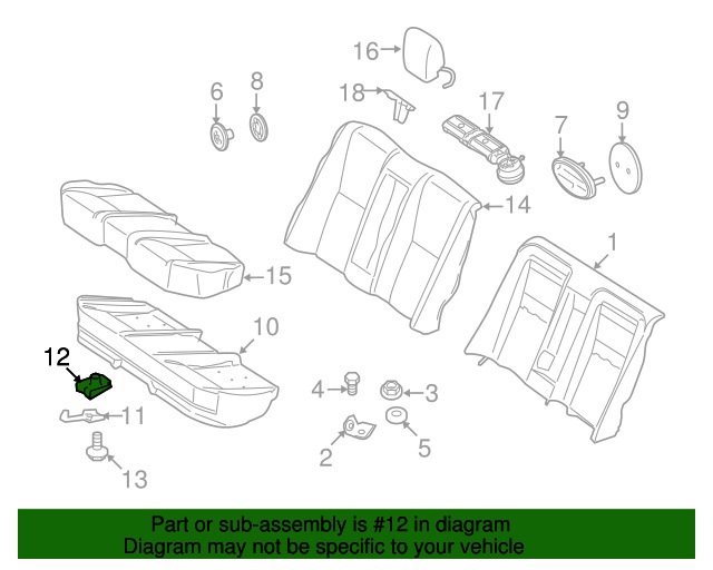 A0049941845 Гайка пружинная Mercedes | Запчасти на DRIVE2