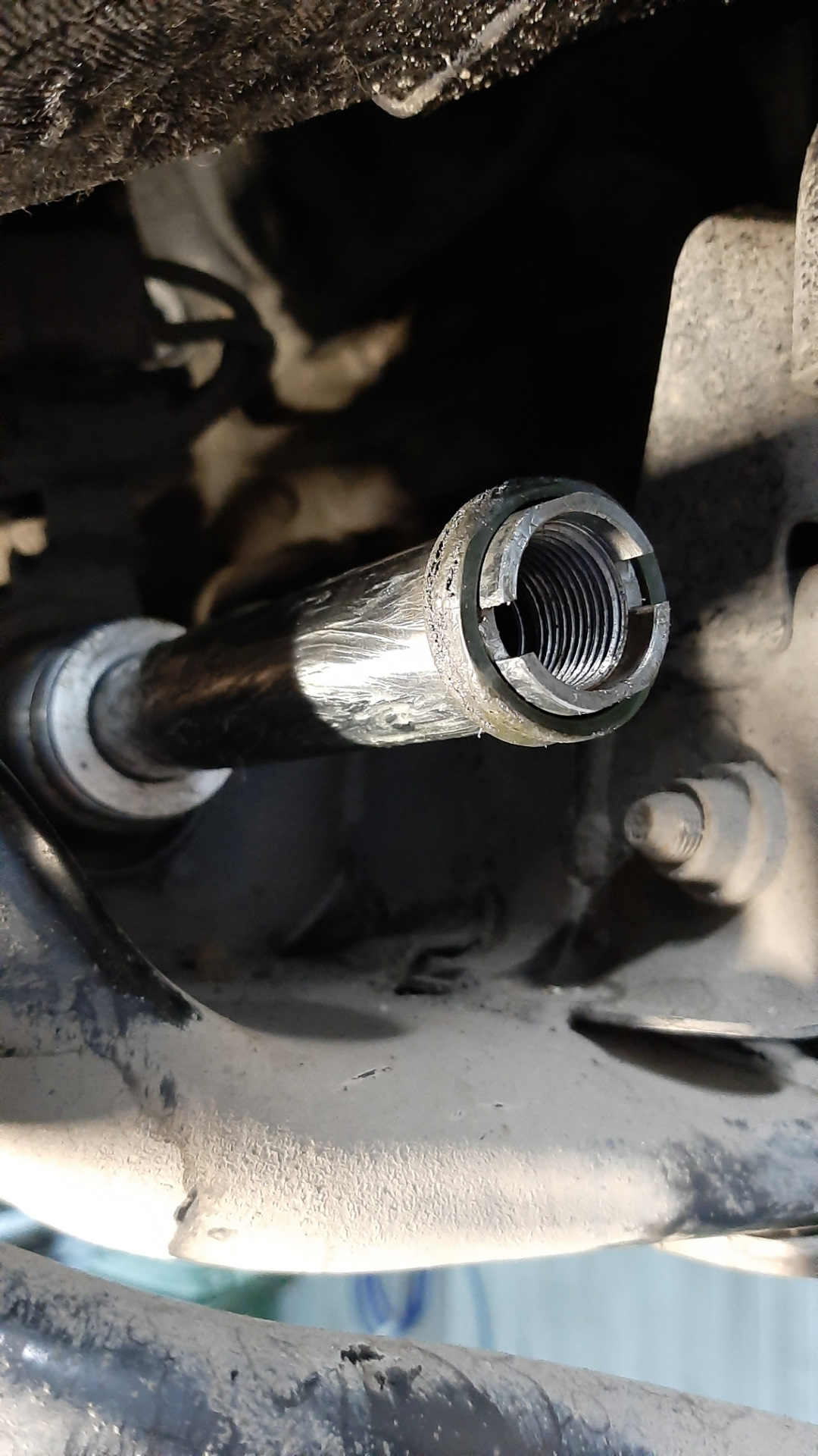 Установка втулки рулевой рейки от енота — Honda Civic 4D (8G), 1,8 л ...