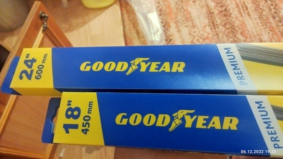 Дворники Goodyear premium — Lada Vesta (1G), 1,6 л, 2020 года ...