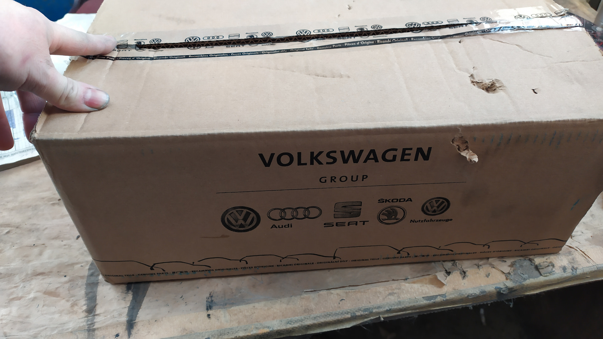 16. Впускной коллектор — Volkswagen Tiguan (2G), 2 л, 2019 года ...