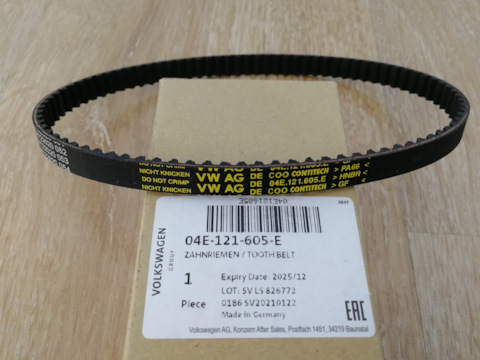 04E121605E Ремень зубчатый VAG | Запчасти на DRIVE2