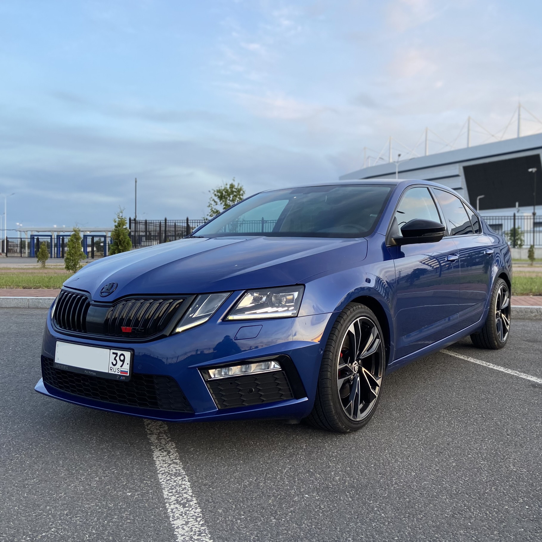 Установка RS бампера на OCTAVIA FL — Skoda Octavia A7 Mk3, 1 л, 2014 ...