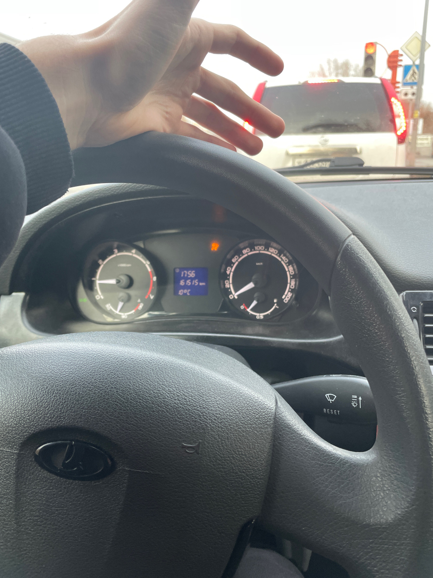 Приборная панель приора 2 в приору 1 — Lada Приора седан, 1,6 л, 2013 ...