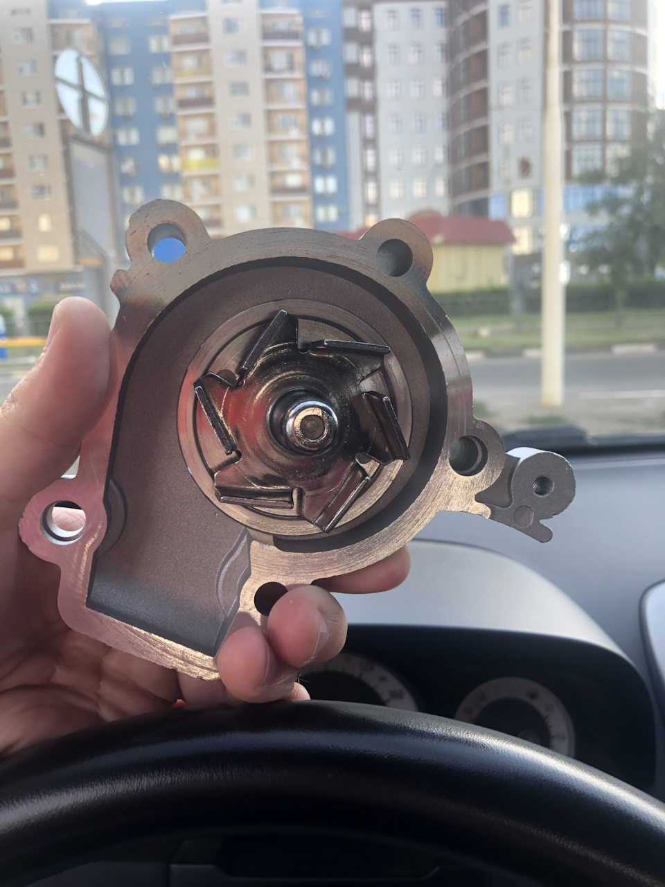 комплект ГРМ и помпа — KIA Ceed (1G), 2 л, 2008 года | запчасти | DRIVE2