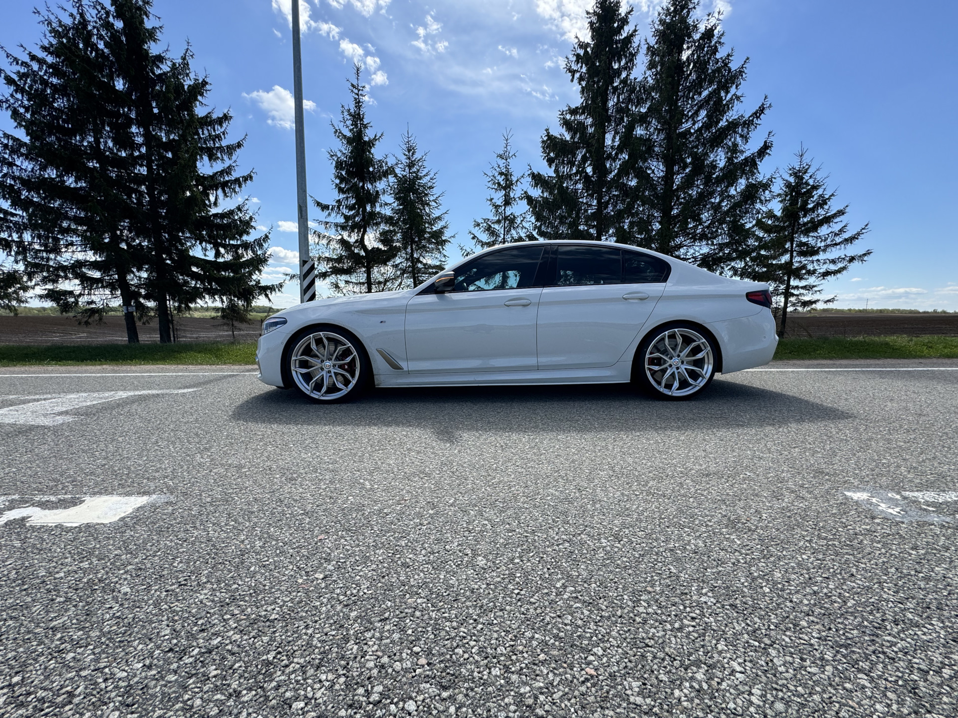 HRE P201 снова R21 — BMW 5 series (G30), 3 л, 2020 года | колёсные ...