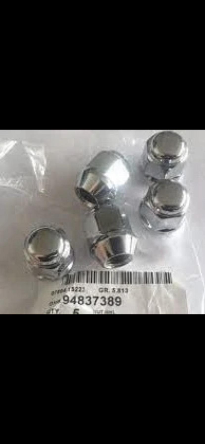 94837389 Гайка колесная GM | Запчасти на DRIVE2