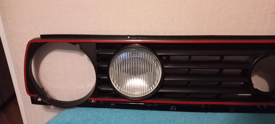 Решётка Hella mk2 GTi(800км от города) — Volkswagen Golf GTI Mk2, 1,8 л ...