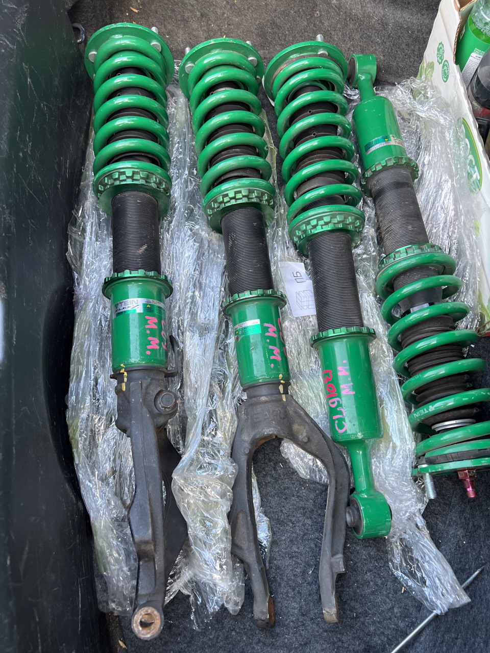 Tein Flex Z — Honda Accord (7G), 2,4 л, 2003 года | тюнинг | DRIVE2