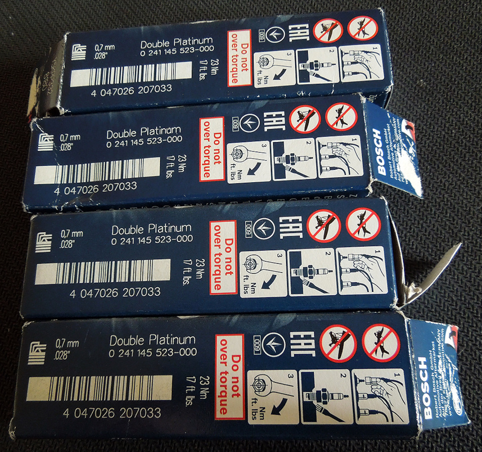 0241145523 СВЕЧА ЗАЖИГАНИЯ Y5KPP332 (0.7), 1ШТ BOSCH | Запчасти на DRIVE2