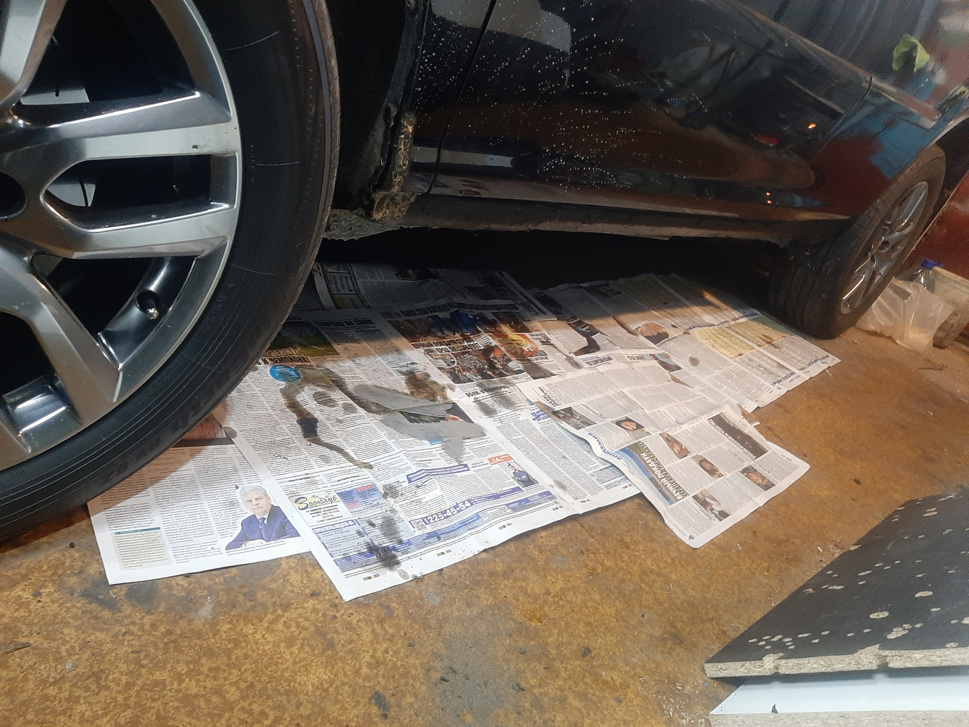 Антикор и проверка днища — Lexus RX (2G), 3 л, 2005 года | плановое ТО ...