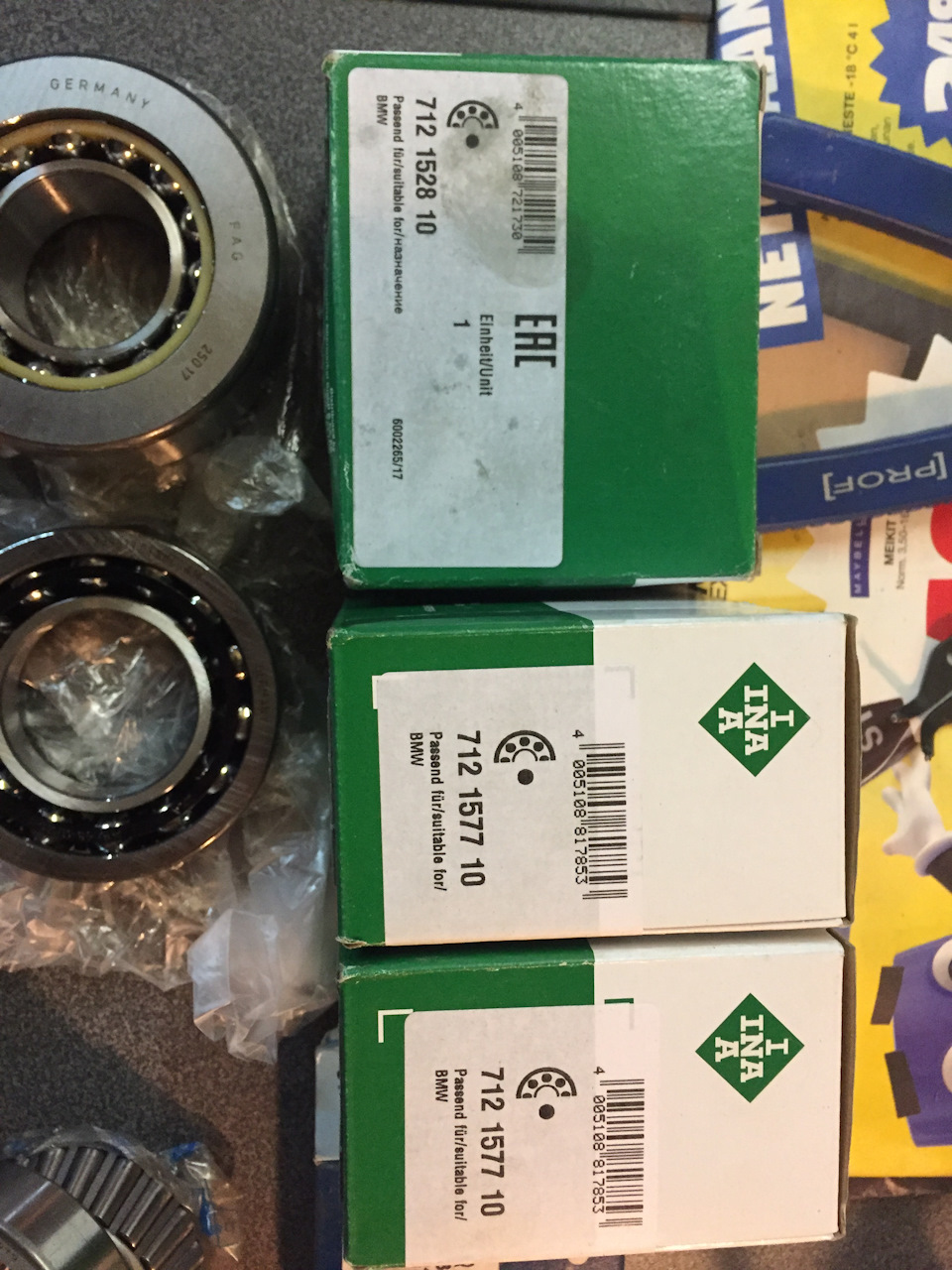 712152810 Подшипник коробки передач INA | Запчасти на DRIVE2