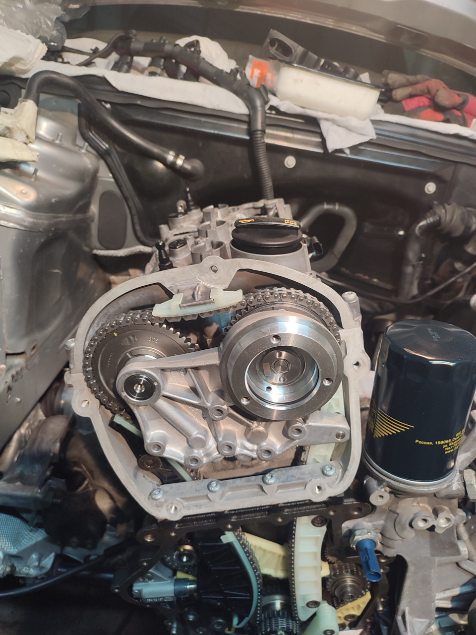 B19307 Опорный кронштейн распредвала BORSEHUNG | Запчасти на DRIVE2