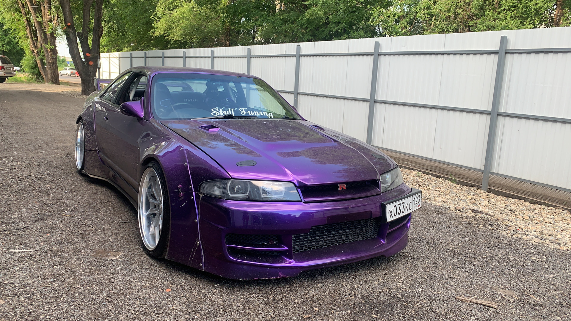 Поменяли диски. R20 сила😀 — Nissan Skyline (R33), 2,5 л, 1997 года ...