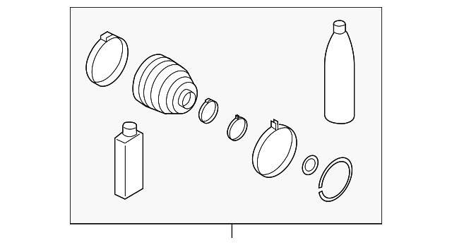 3817A170 Смазочный комплект для пыльника Mitsubishi | Запчасти на DRIVE2