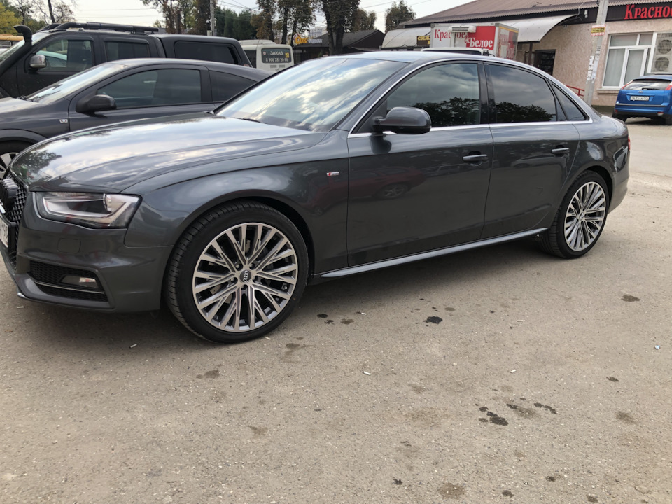 Обновка — Audi A4 (B8), 2 л, 2012 года | колёсные диски | DRIVE2