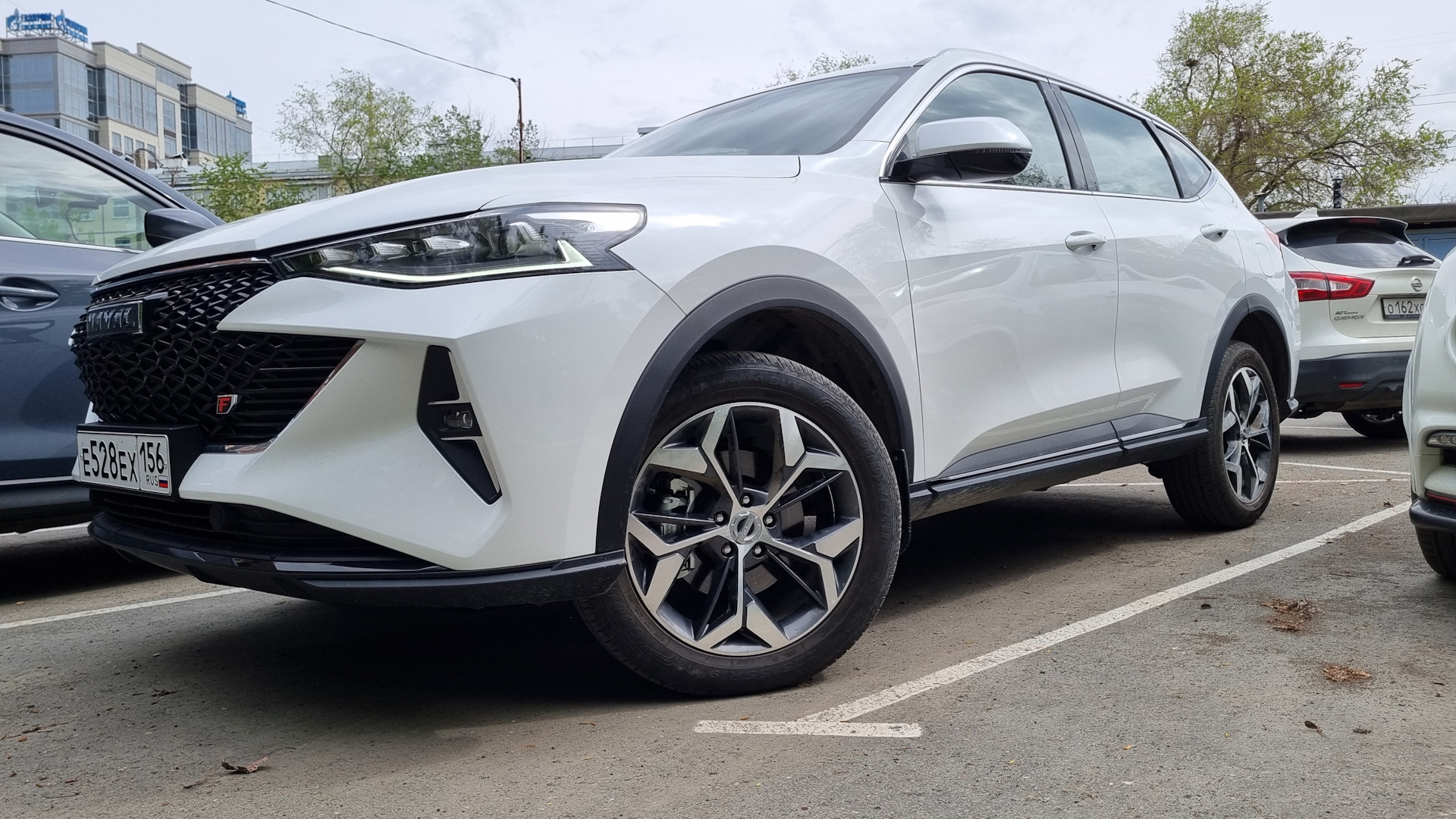 Haval F7 (1G) 2.0 бензиновый 2024 | Он Белый на DRIVE2