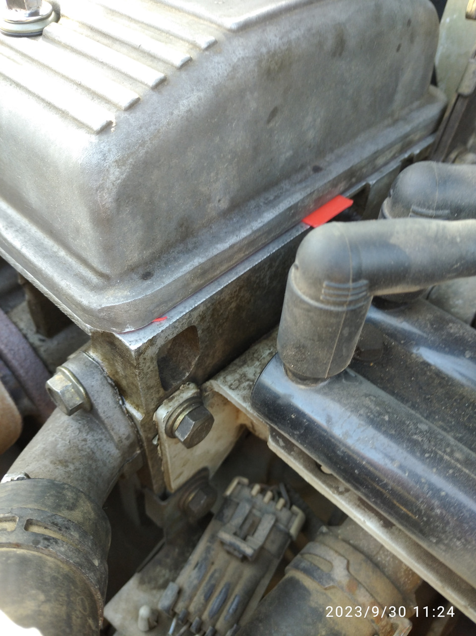 Замена прокладки клапанной крышки. — Geely MK, 2013 года | своими ...