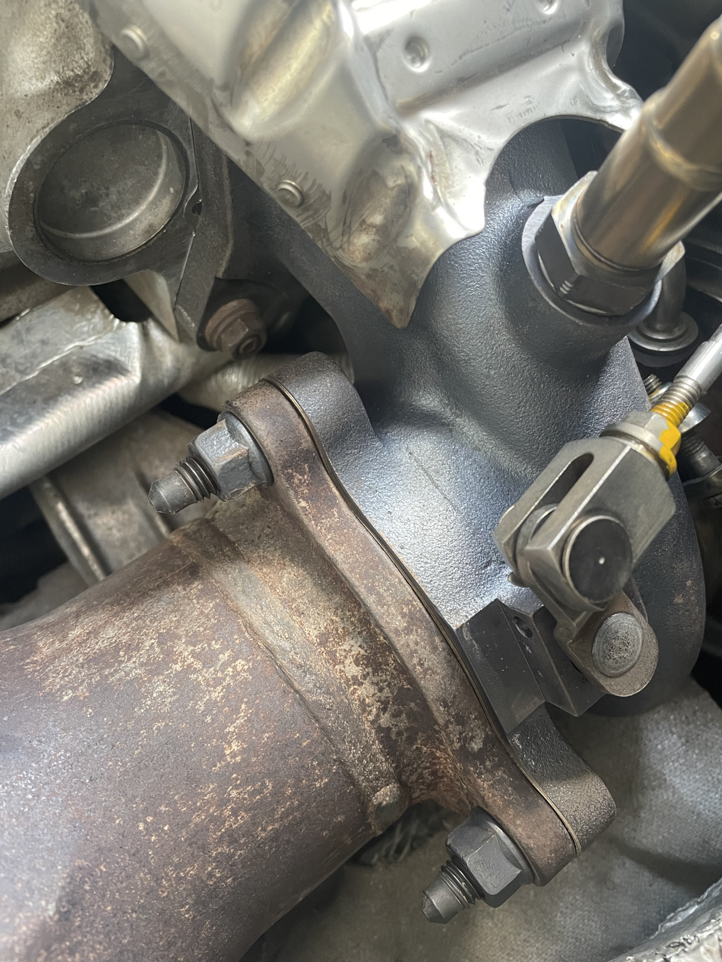 Турбина, лямда, клапан адсорбера — Audi A4 Allroad (B8), 2 л, 2015 года ...