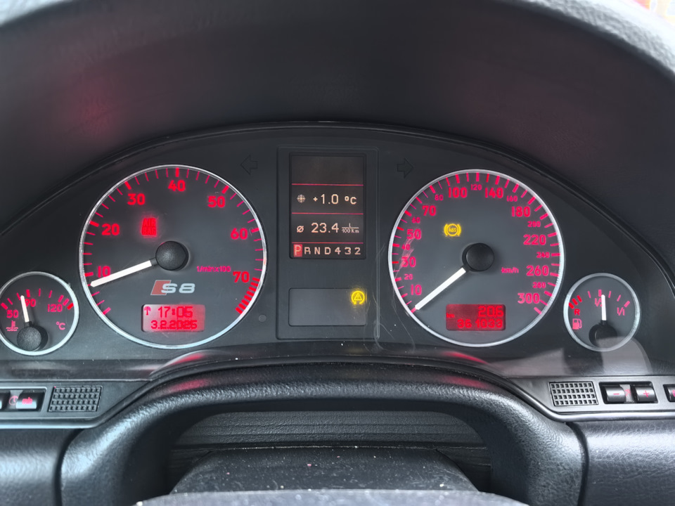 Ошибка, подскажите — Audi A8 (D2), 4,2 л, 1999 года | наблюдение | DRIVE2