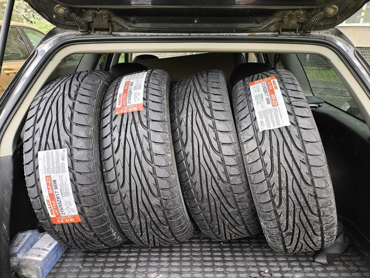 17. Новые летние шины Maxxis victra MA-Z3 215/55/17 — Subaru Outback ...