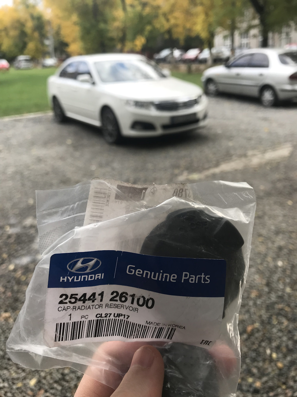 2544126100 Крышка расширительного бачка радиатора KIA HYUNDAI ...