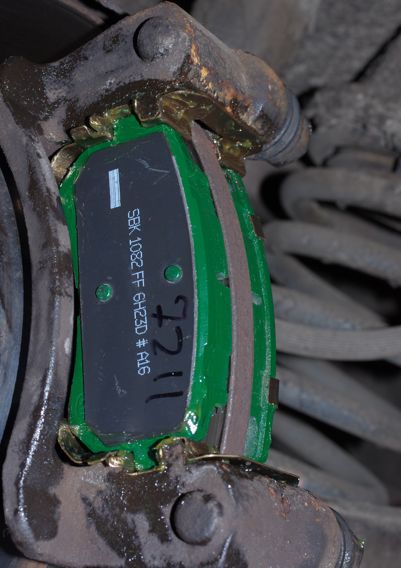 Задние тормоза — Hyundai i30 CW I, 1,6 л, 2011 года | расходники | DRIVE2