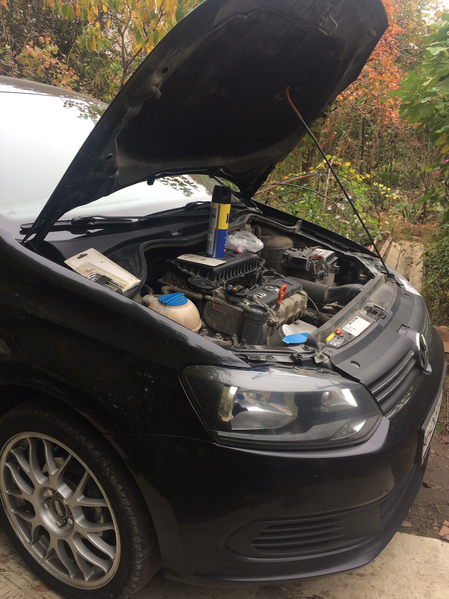 Клапан ВКГ — Volkswagen Polo Sedan, 1,6 л, 2013 года | своими руками ...