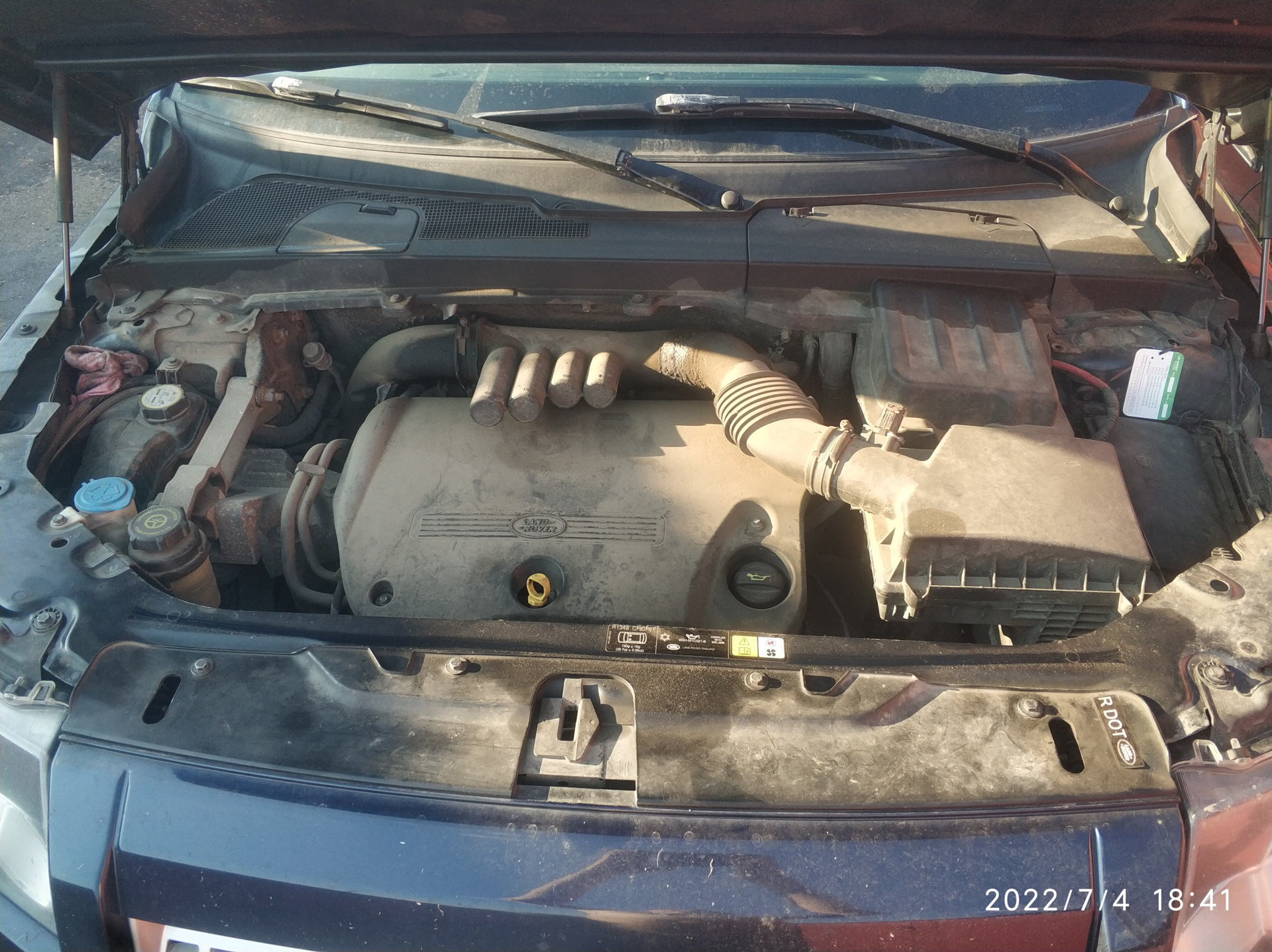 ЕГР сдох — Land Rover Freelander 2 (L359), 2,2 л, 2008 года | визит на ...