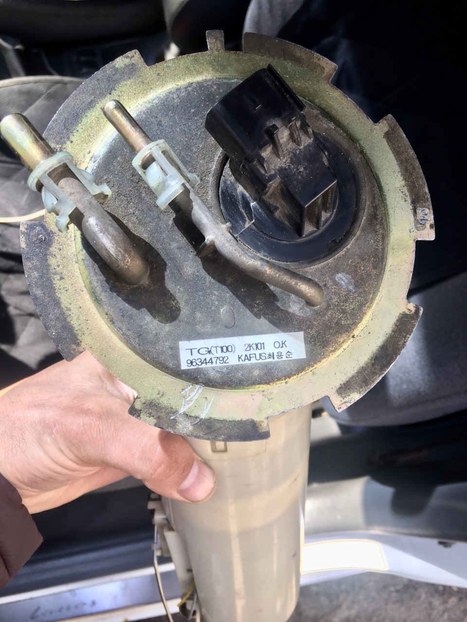 96344792 Модуль в сборе с бензонасосом GM | Запчасти на DRIVE2