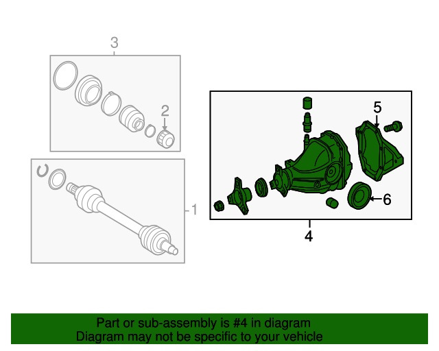 A2043500714 Редуктор моста заднего Mercedes | Запчасти на DRIVE2