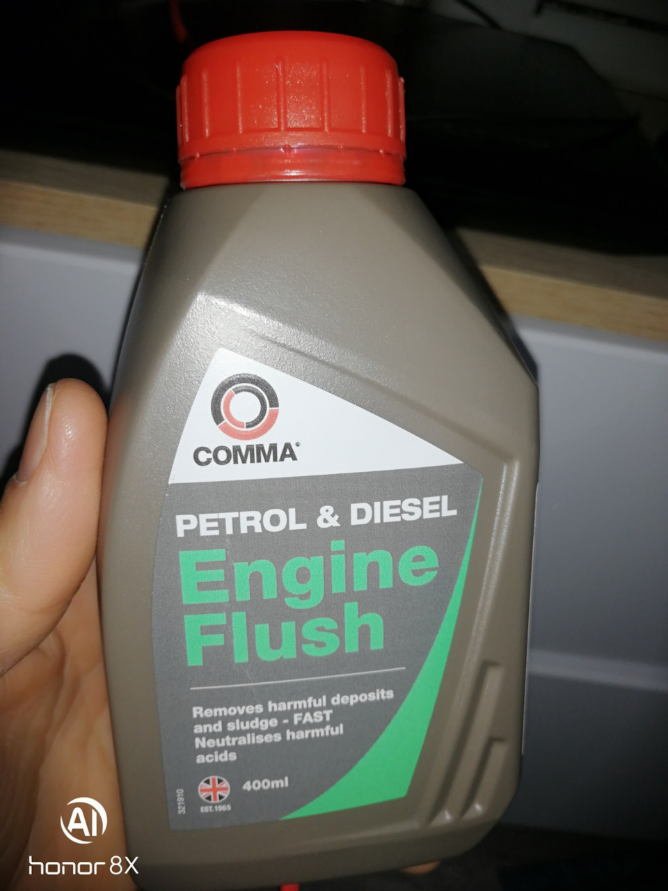 EF400M Промывка бензинового двигателя 0.4л ENGINE FLUSH COMMA ...