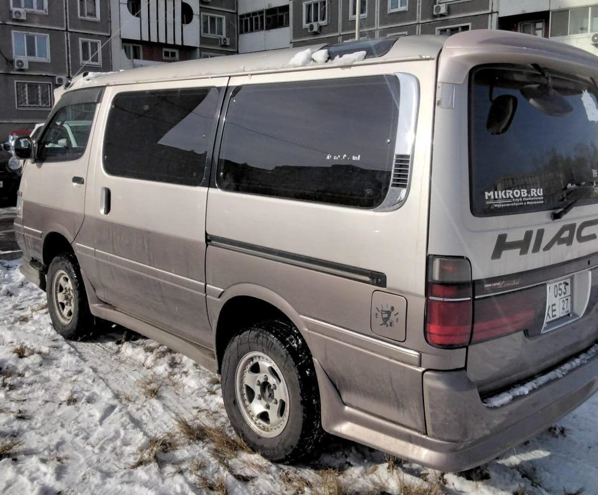 Снова Хайс продают. — Toyota HiAce (H100), 3 л, 1996 года | просто так ...