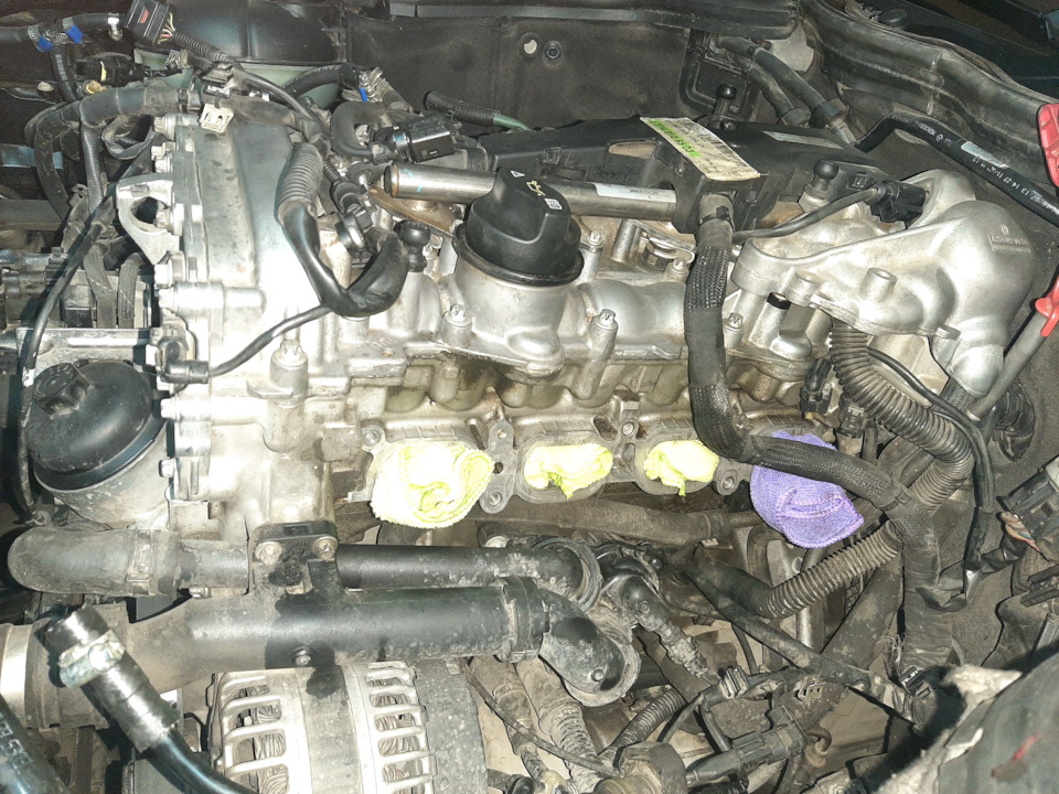 Замена термостата M274 — Mercedes-Benz C-Class (W204), 1,6 л, 2013 года ...