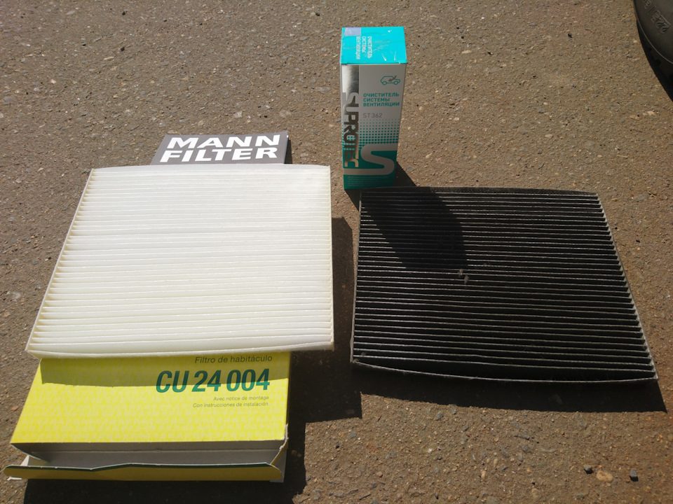 Антибактериальная обработка климатической системы и замена салонного фильтра. — KIA Sportage (3G ...